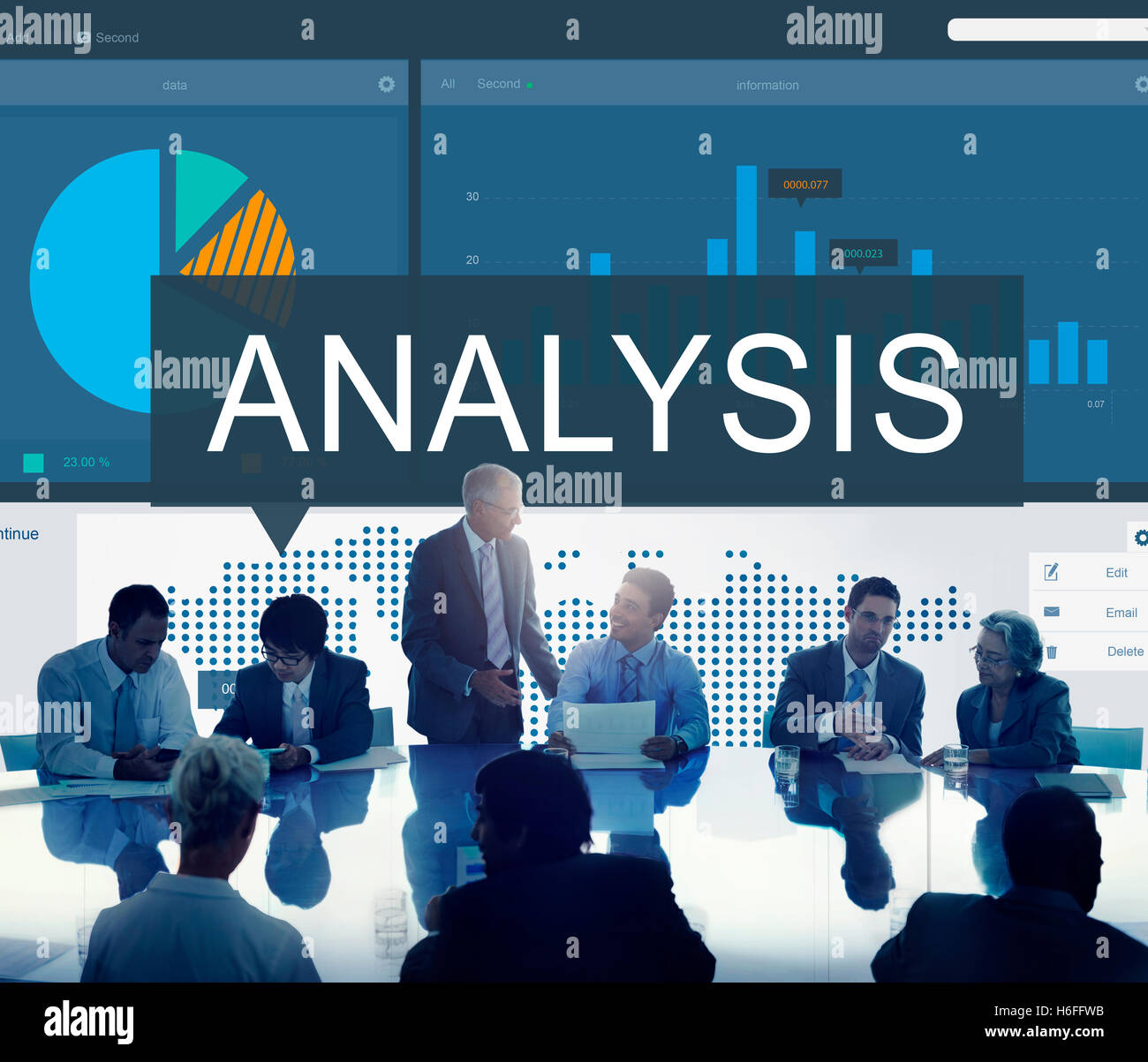 Accounting Analysis Business Graphic Success Concept Stock Photo - Alamy