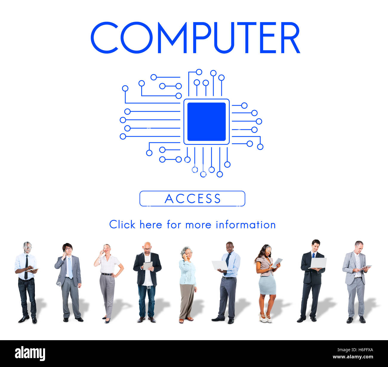 Circuit Board Chip Technology Concept Stock Photo - Alamy