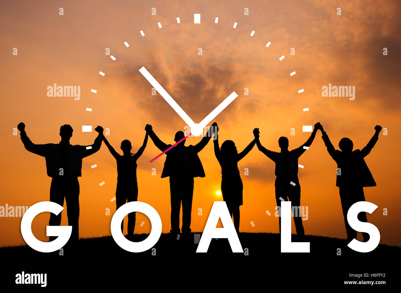 Goals Aspiration Inspiration Vision Target Concept Stock Photo - Alamy