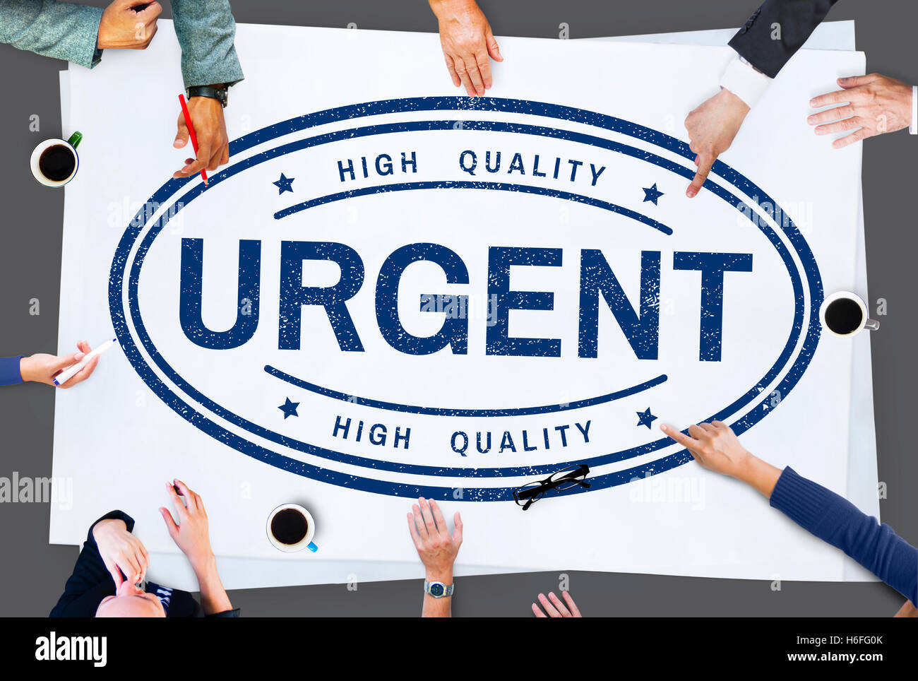Urgent Important Priority Stamp Word Concept Stock Photo - Alamy