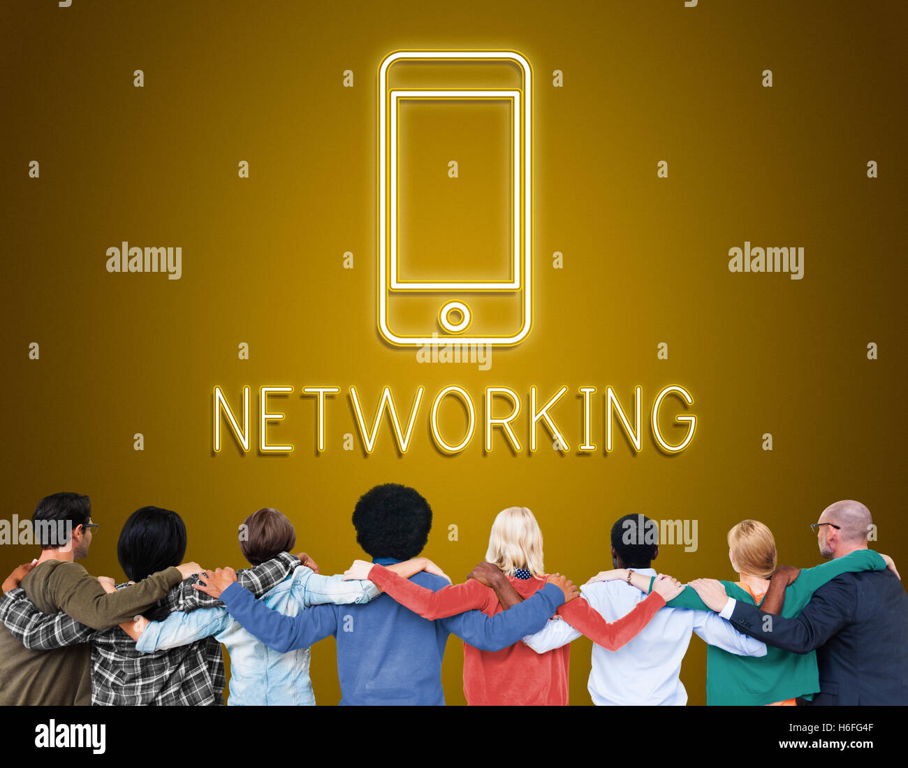 Communication Connection Internet Graphic Concept Stock Photo - Alamy