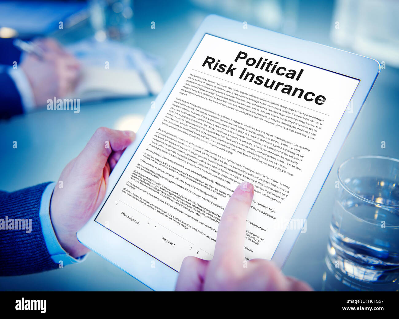Political Risk Insurance Protection Government Concept Stock Photo - Alamy