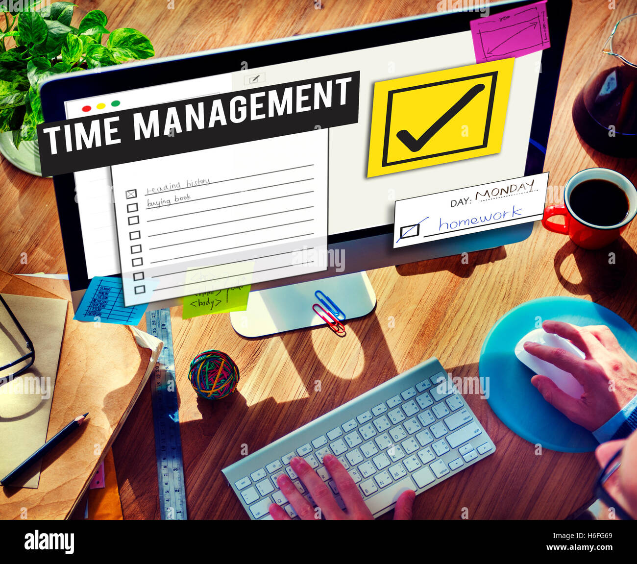 To Do List Time Management Reminder Prioritize Concept Stock Photo - Alamy