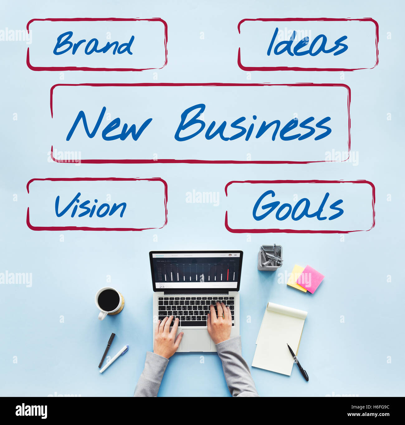 Business Entrepreneur Strategy Development Ideas Concept Stock Photo ...