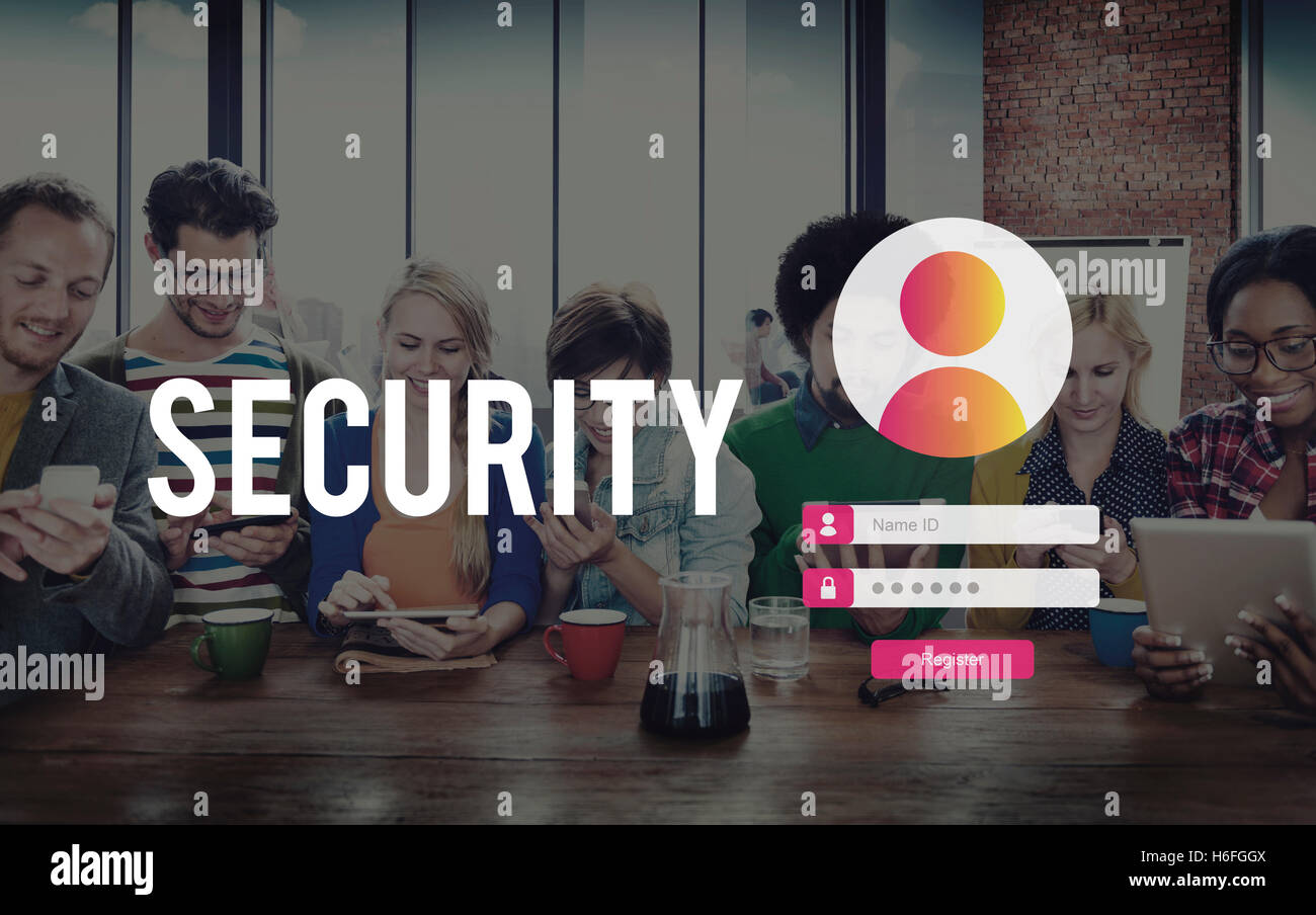 Security Sign In User Password Privacy Concept Stock Photo - Alamy