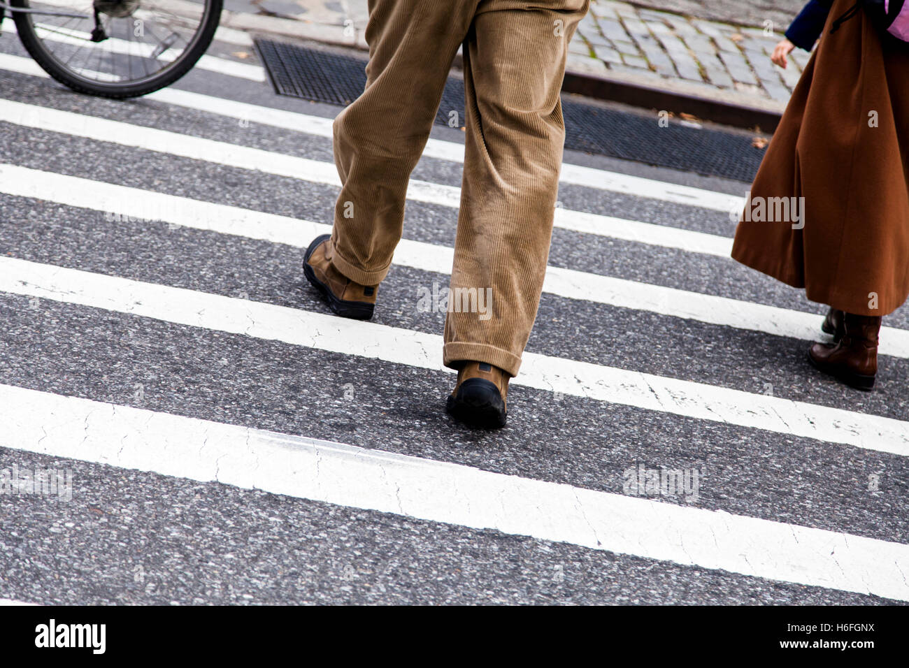 People's legs on cross walk, walking Stock Photo - Alamy