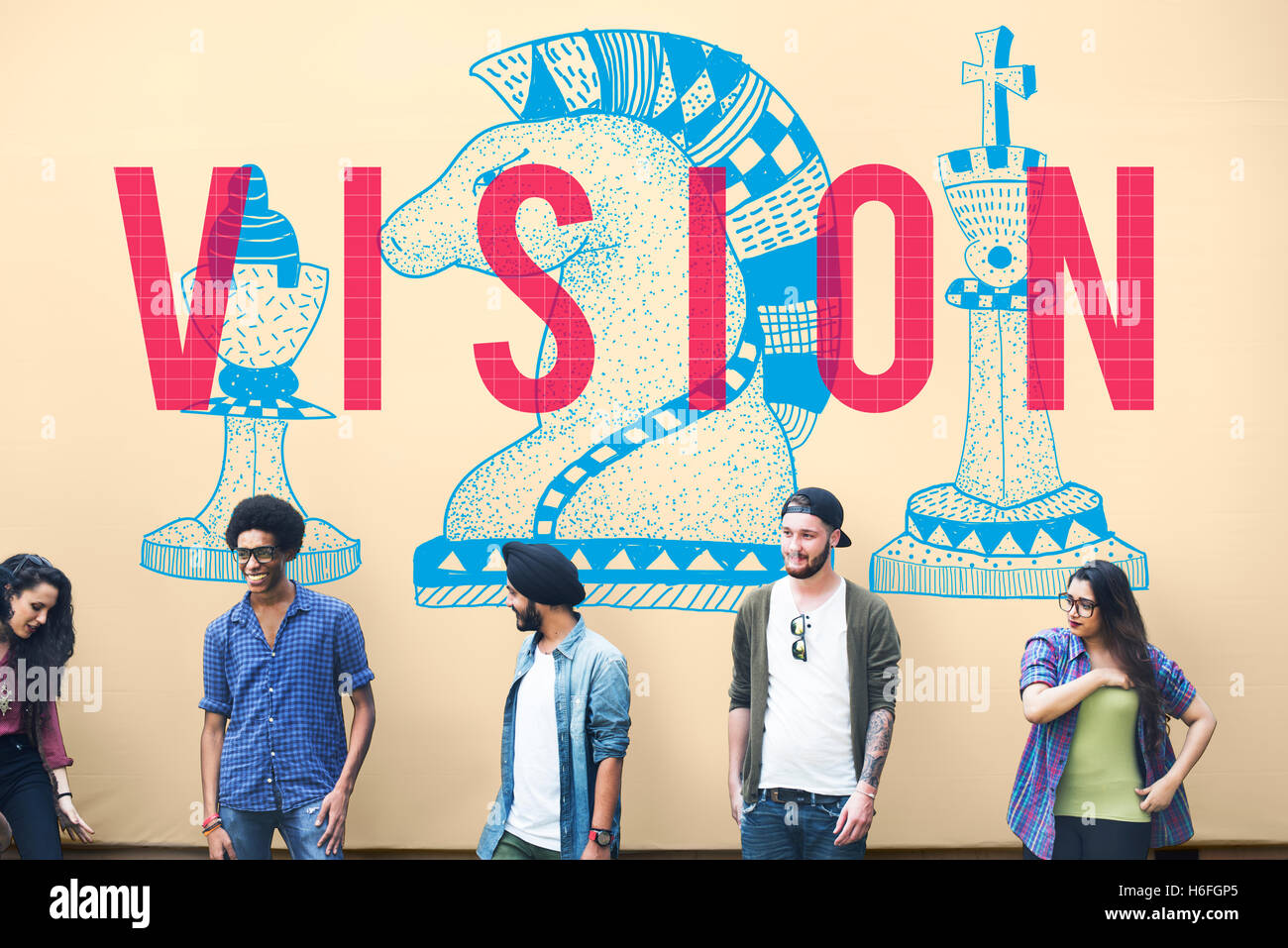 Vision Direction Future Goals Ideas Inspiration Concept Stock Photo - Alamy