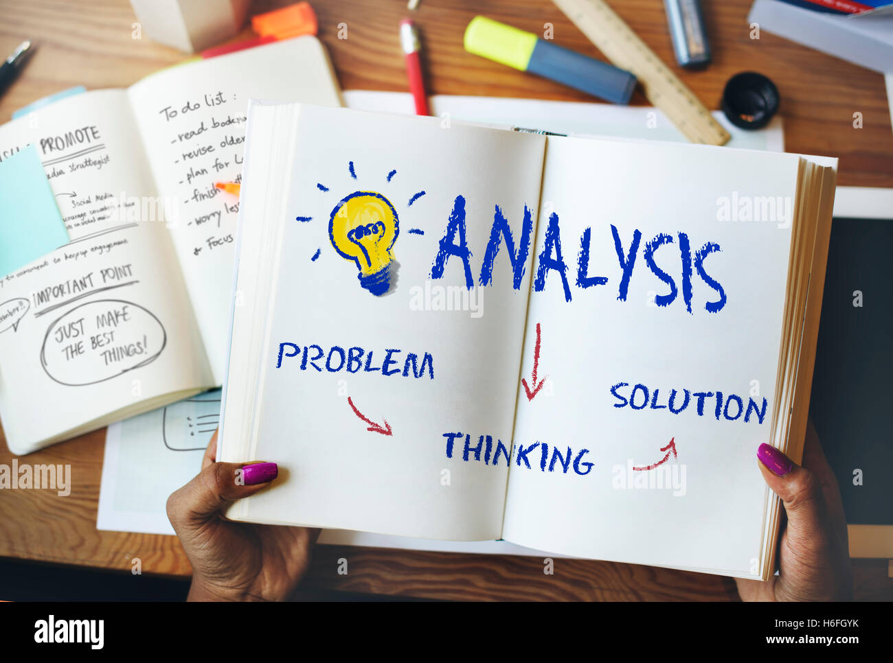 Strategy Idea Plan Brainstorm Analysis Concept Stock Photo - Alamy