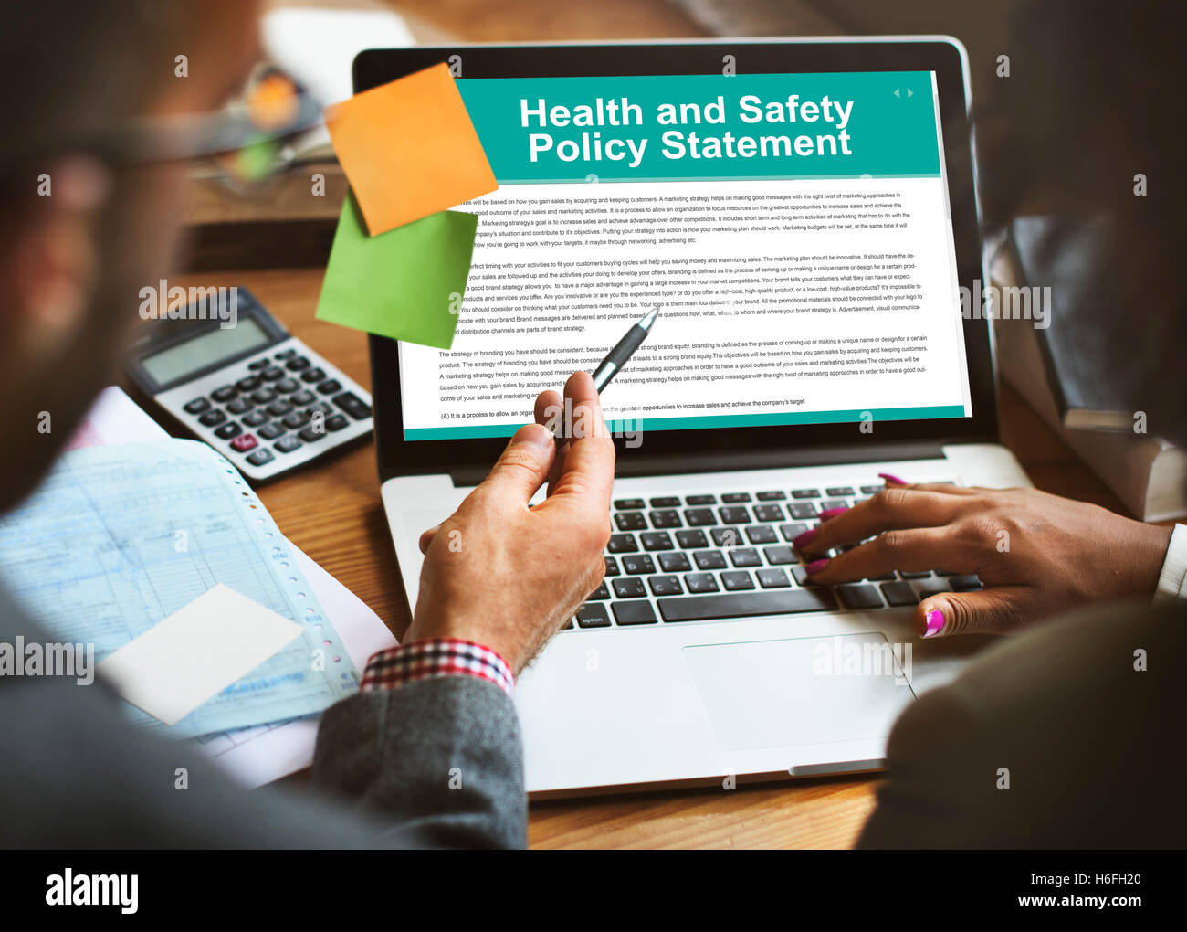 Health and safety sign digital hi-res stock photography and images - Alamy