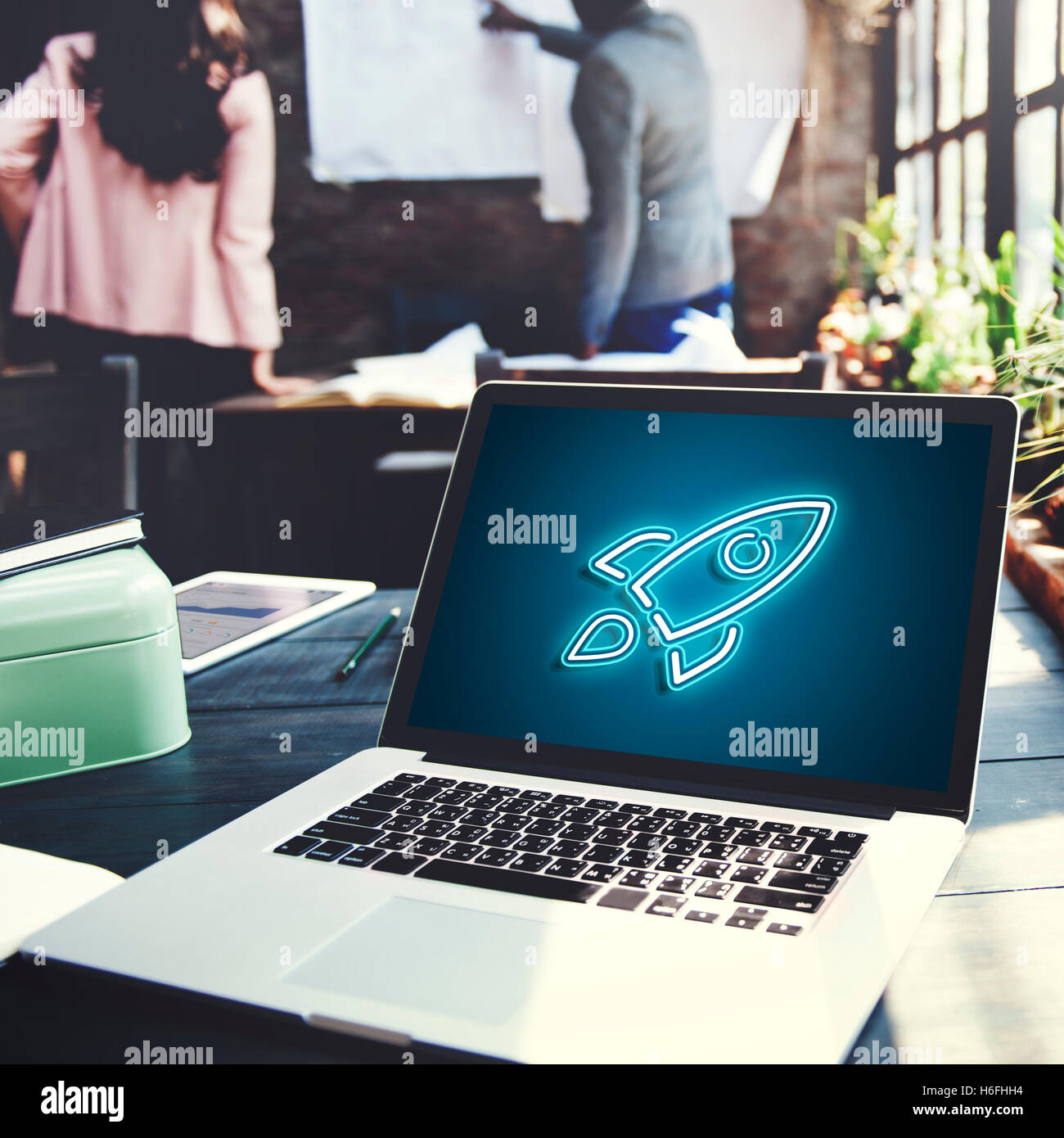 Innovation Launch Successful New Start Graphic Concept Stock Photo - Alamy