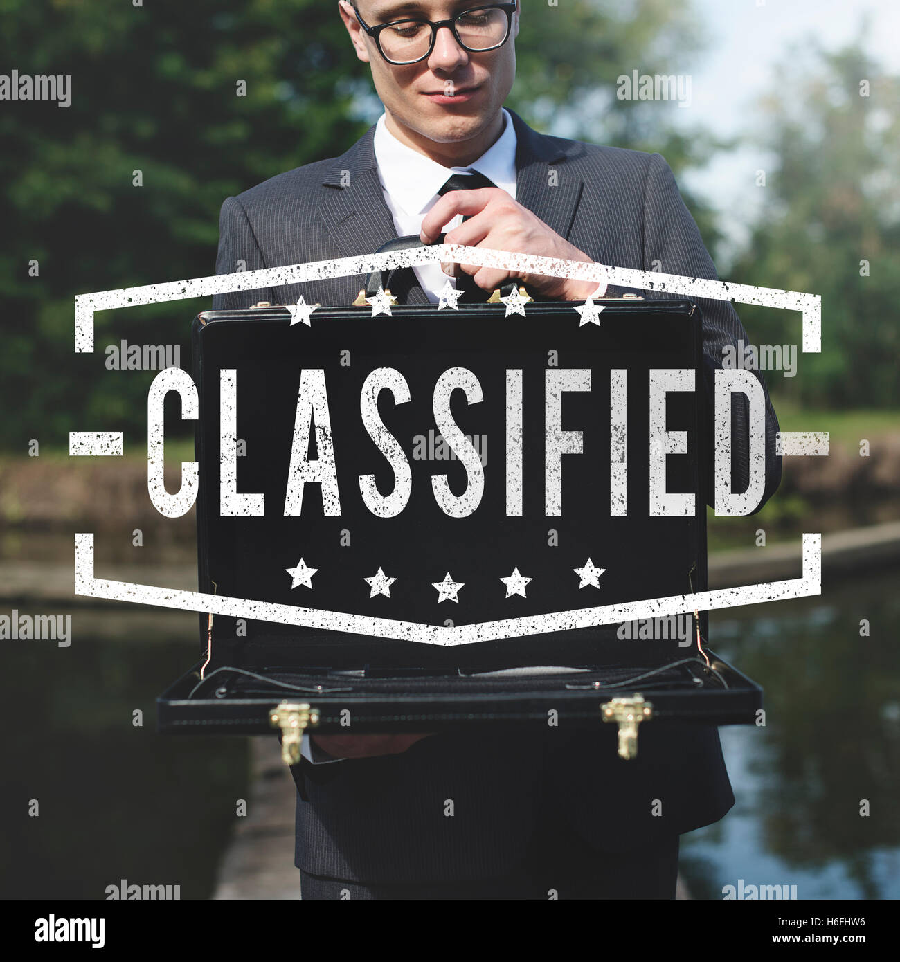 Classified Inspected Inspection Pass Status Concept Stock Photo - Alamy