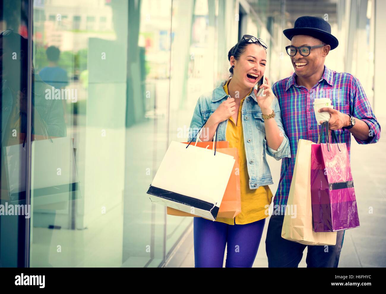 People Shopping Spending Customer Consumerism Concept Stock Photo - Alamy