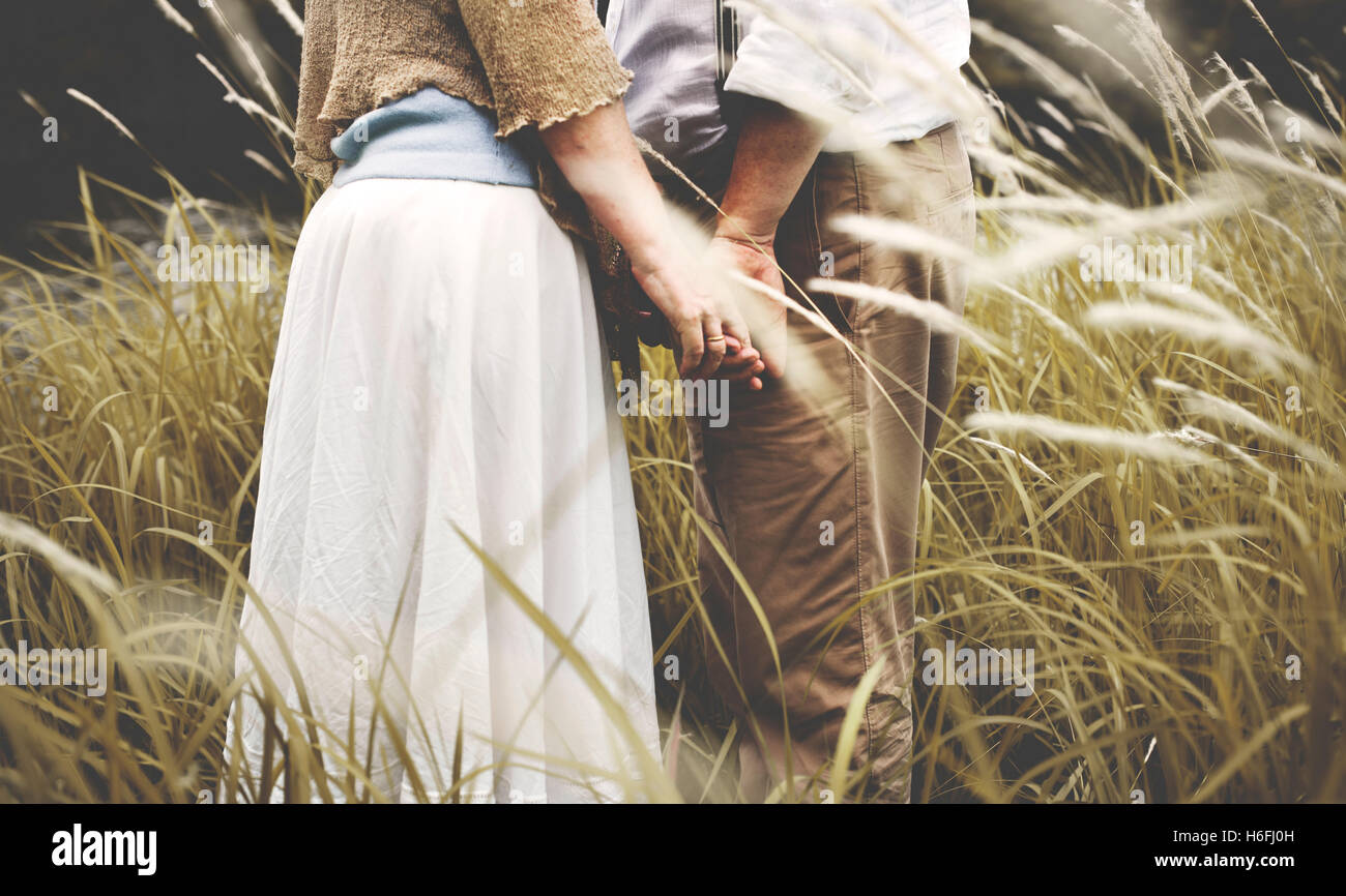 Elderly Senior Couple Romance Love Concept Stock Photo - Alamy