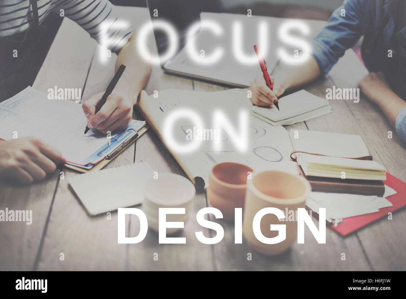 Focus On Aim Concentrate Target Determine Concept Stock Photo - Alamy