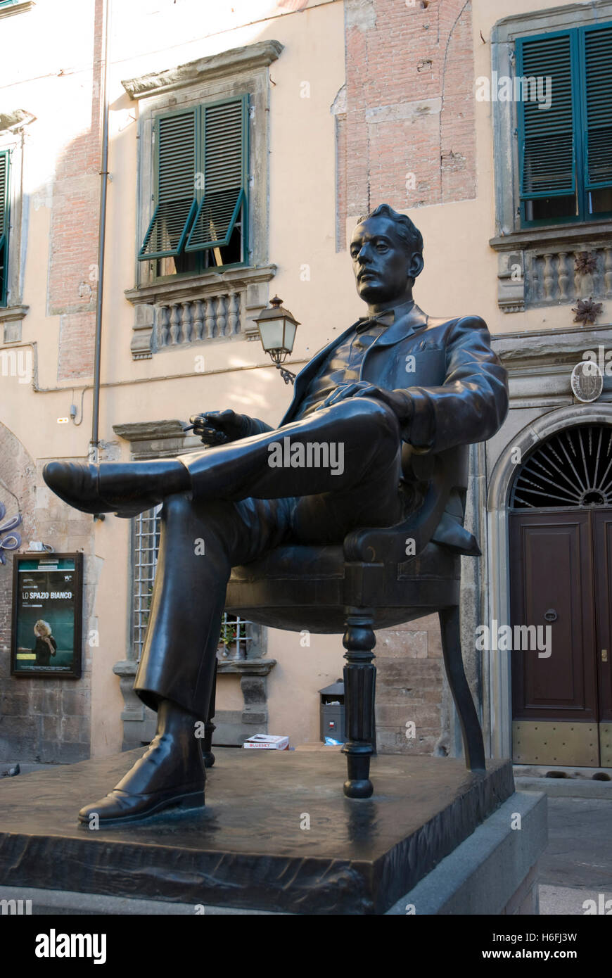 Lucca tuscany puccini house hi-res stock photography and images - Alamy