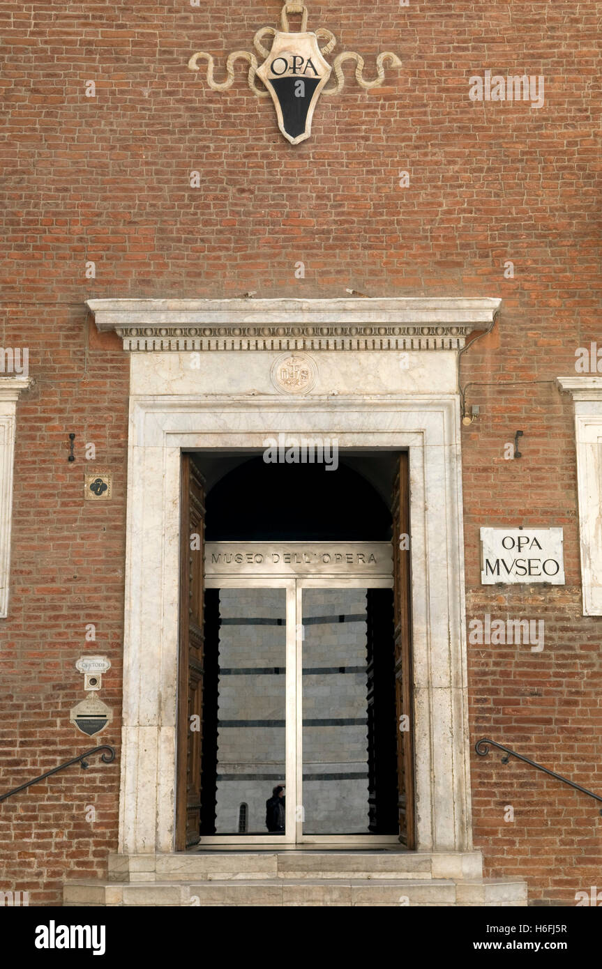 Museum, Museo dell Opera, Siena, Unesco World Heritage Site, Tuscany, Italy, Europe Stock Photo ...