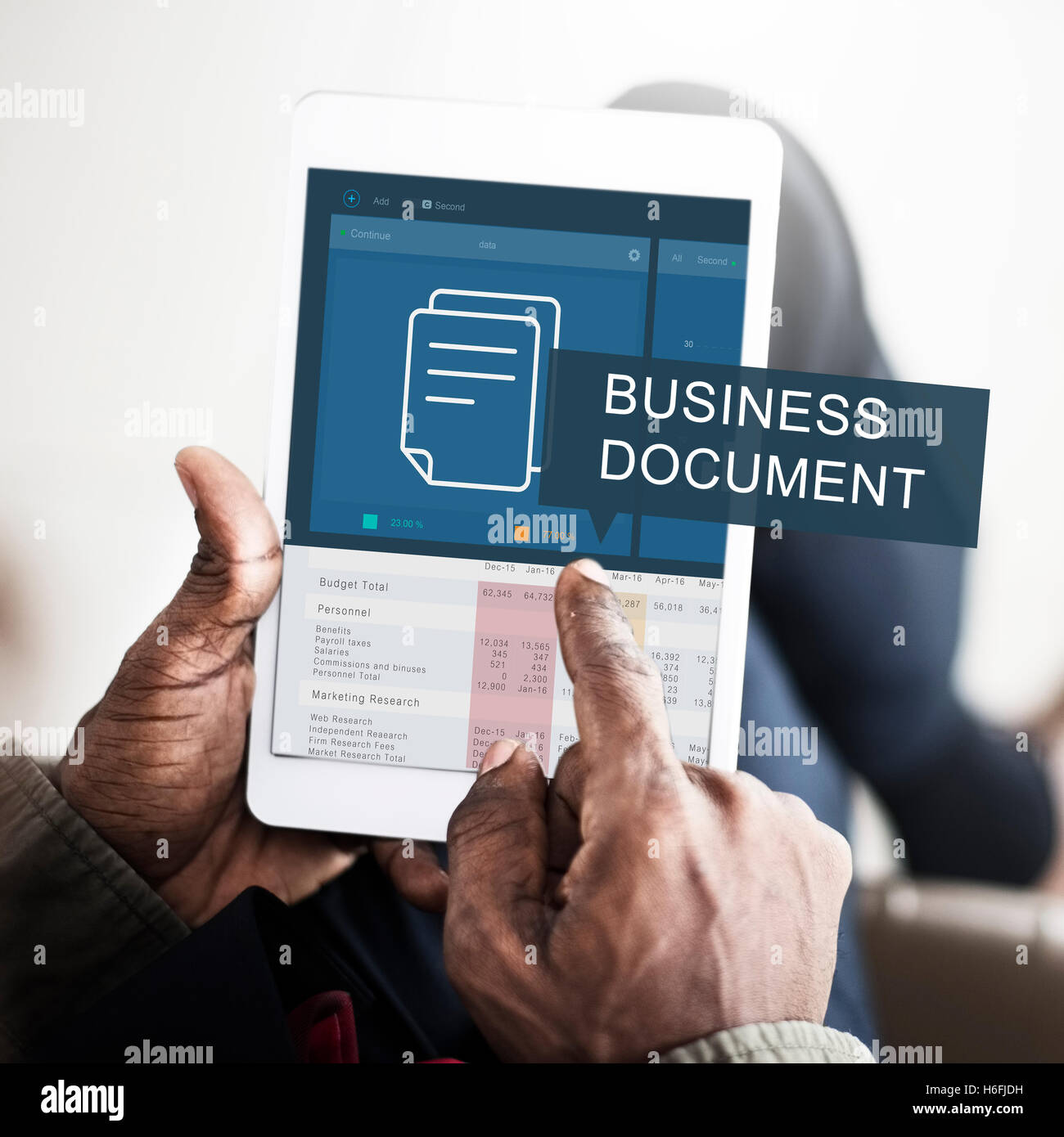 Business Financial Budgeting Plan Concept Stock Photo - Alamy