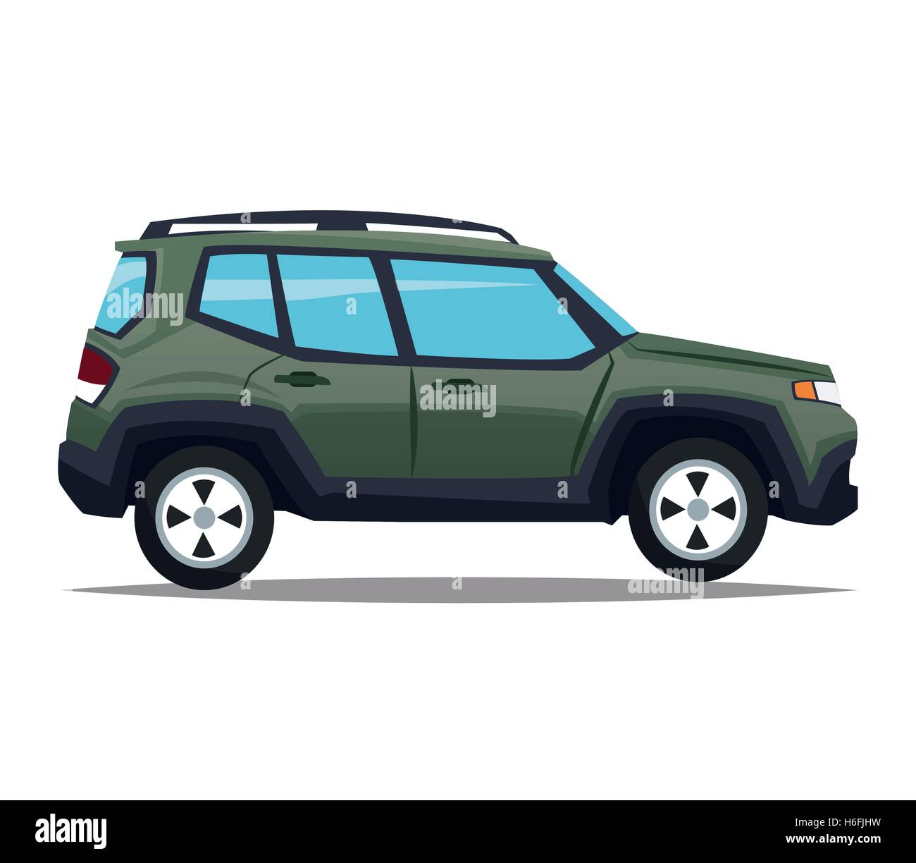 Moving suv Stock Vector Images - Alamy