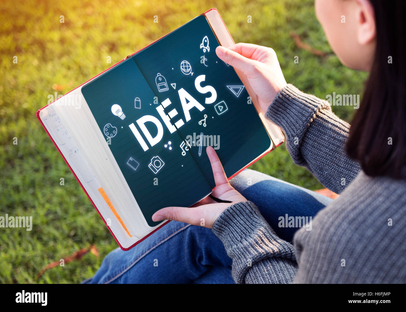 Ideas Creative Thinking Imagination Concept Stock Photo - Alamy
