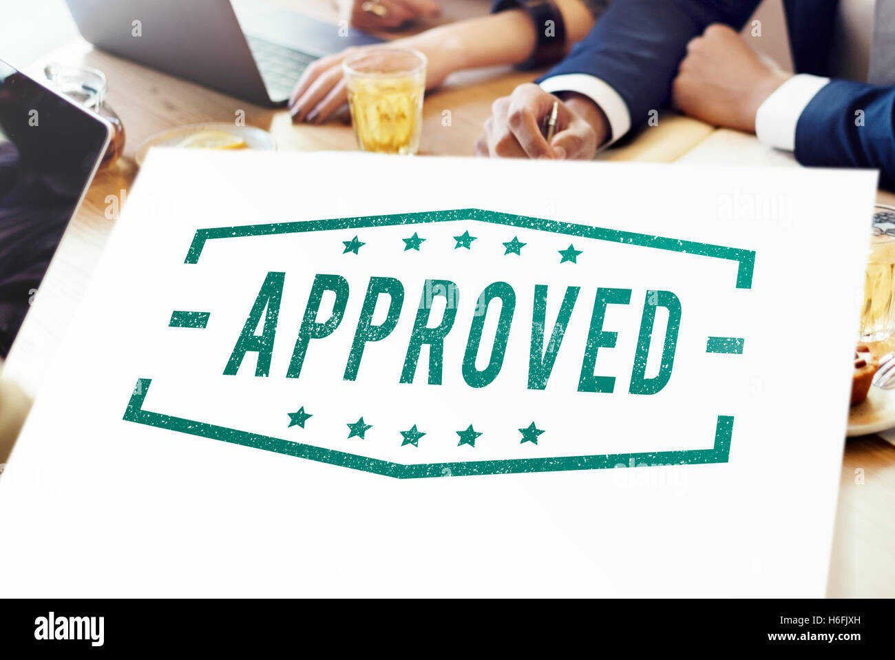 Quality Service Guaranteed Premium Quality Concept Stock Photo - Alamy