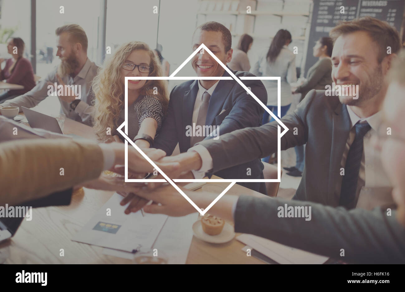 Banner Announcement Commercial Information Concept Stock Photo - Alamy