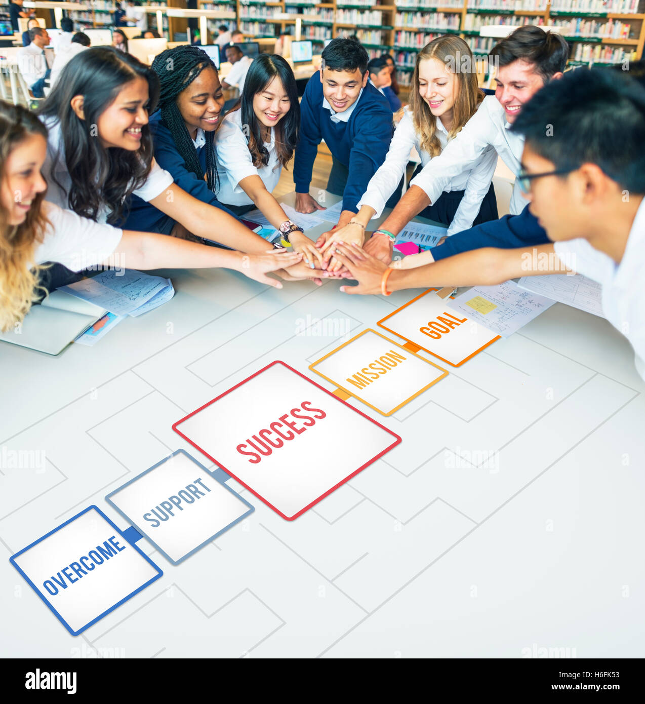 Success Target Solution Support Concept Stock Photo - Alamy