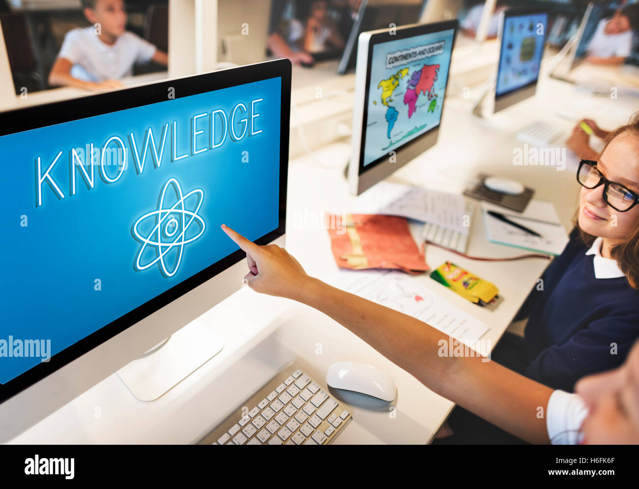 Academic Knowledge Class School Concept Stock Photo - Alamy