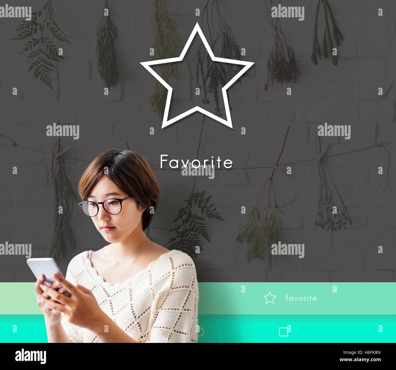 Favorite Bookmark Memory Network Concept Stock Photo - Alamy