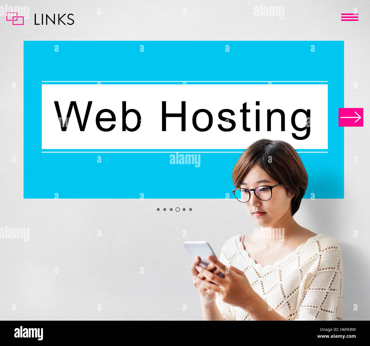 HTTP WWW Website Links Search Box Graphic Concept Stock Photo - Alamy
