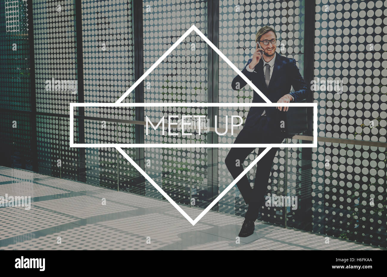 Meet Up Assembly Conference Seminar Strategy Concept Stock Photo - Alamy