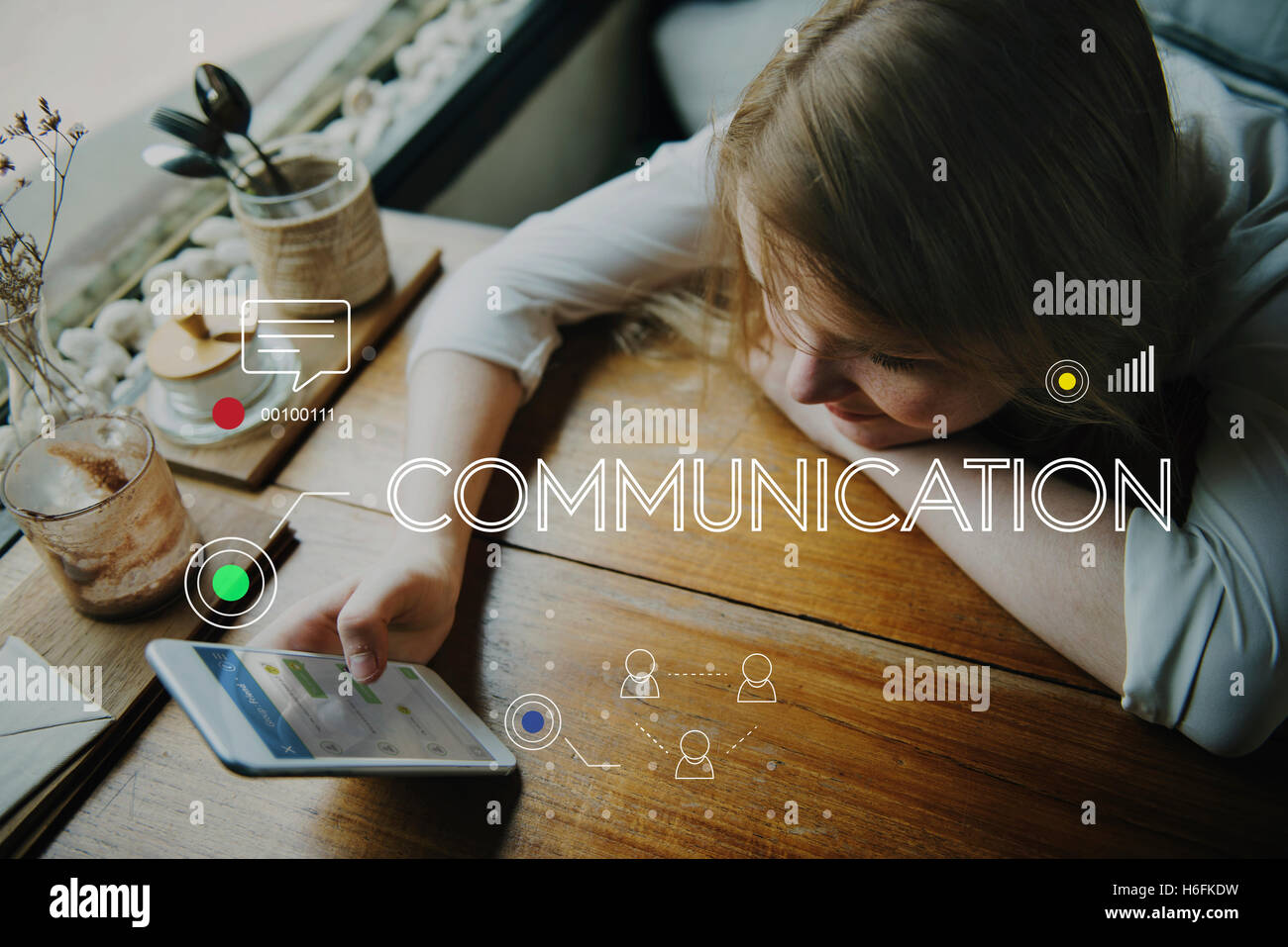 Communication Message icon graphic concept Stock Photo - Alamy
