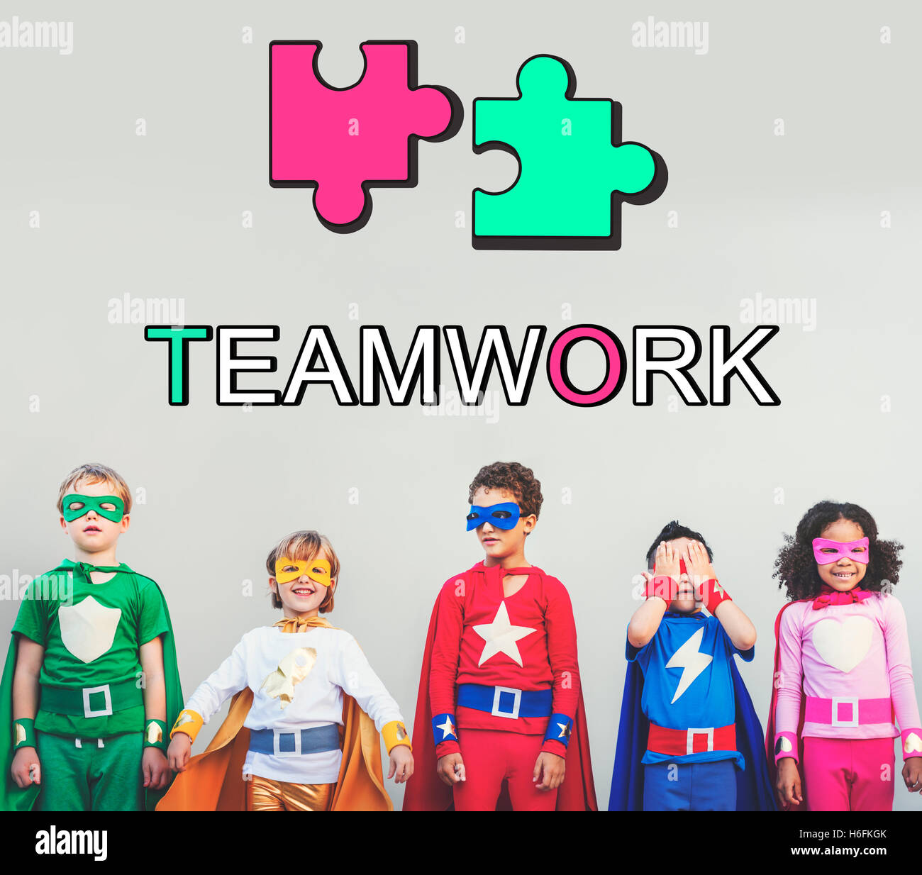 Teamwork Alliance Collaboration Connection Concept Stock Photo - Alamy