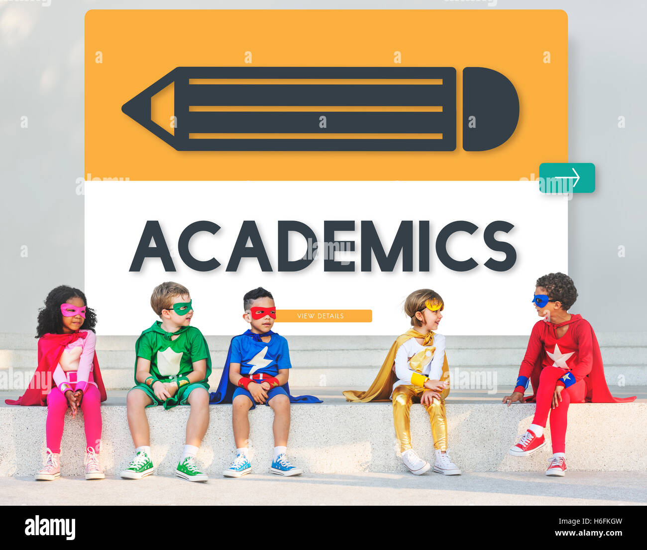 Pencil Education Study Academics Learning Graphic Concept Stock Photo ...