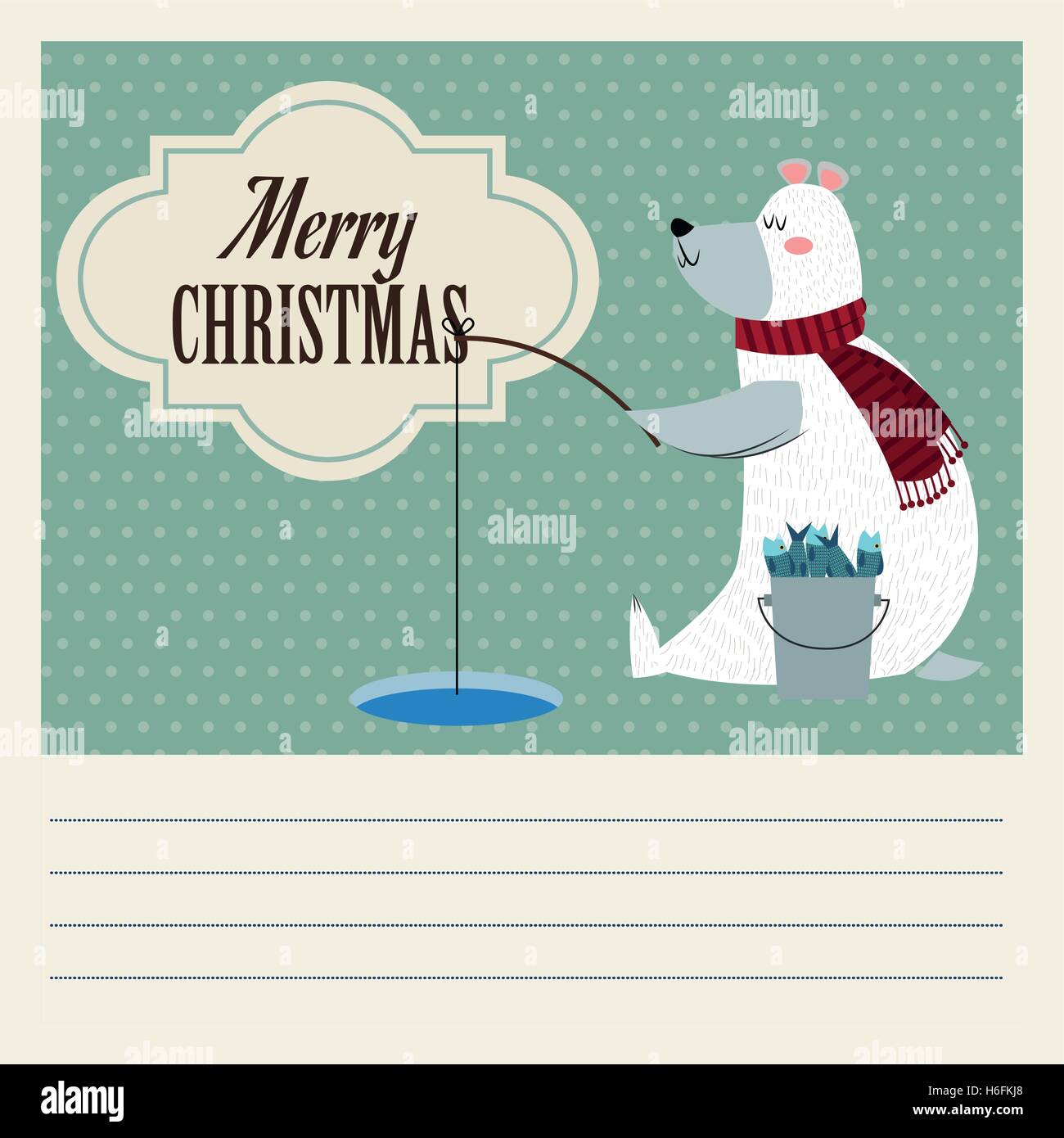 Bear cartoon of Christmas season design Stock Vector Image & Art - Alamy