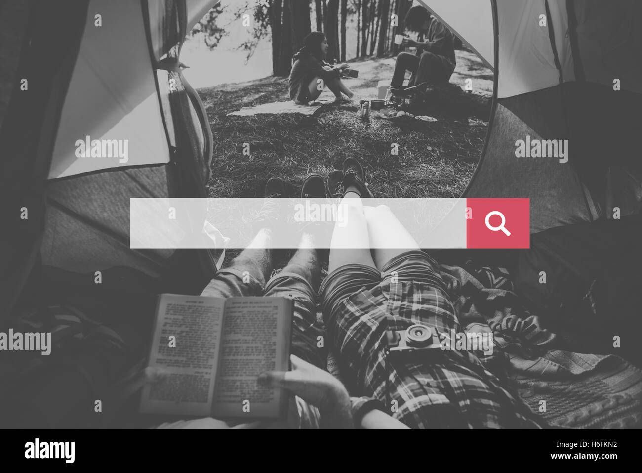 Discover Exploration Connection Searching Finding Concept Stock Photo ...