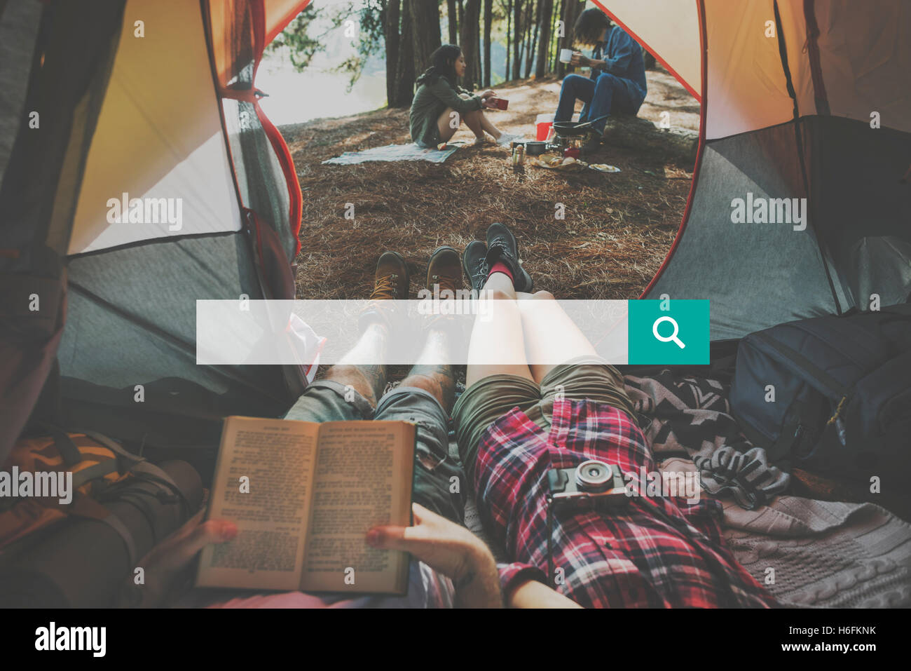 Discover Exploration Connection Searching Finding Concept Stock Photo ...