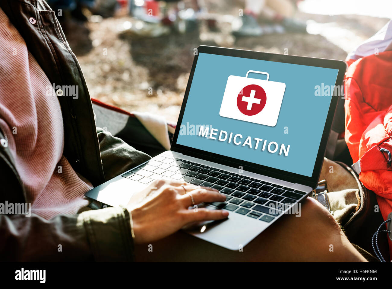 Medication Healthcare First Aid Concept Stock Photo - Alamy