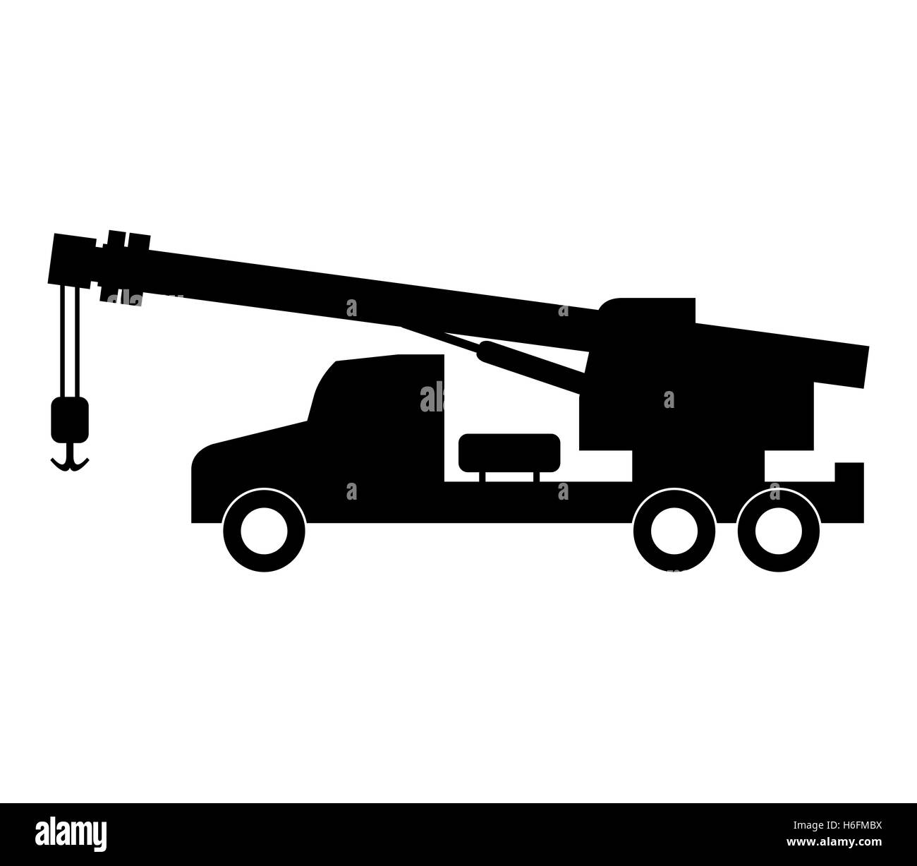 Loads crane Cut Out Stock Images & Pictures - Alamy