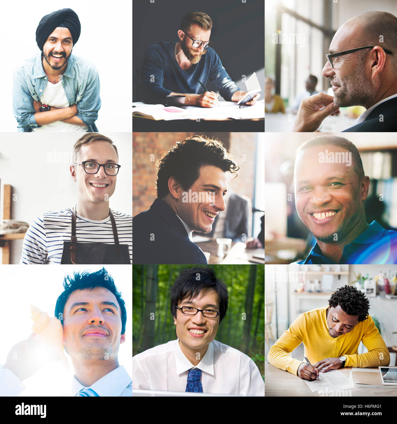 Male occupation job collection hi-res stock photography and images - Alamy