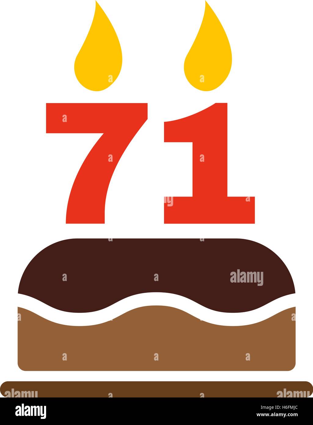 Number 71 Stock Vector Images - Alamy