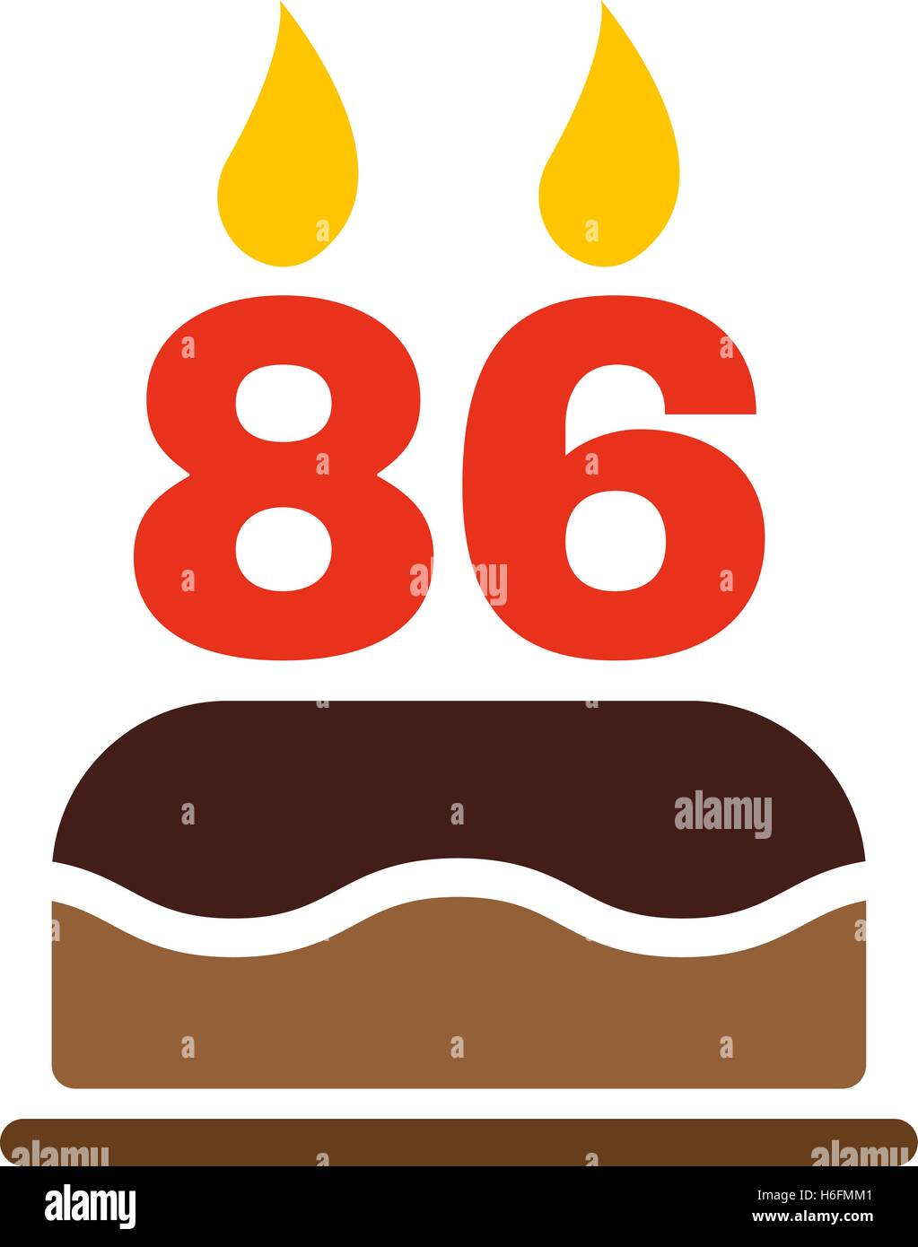 86 anniversary Stock Vector Images - Alamy