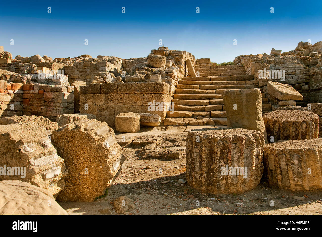Carteia Archeological Site 7th century BC. includes remains from the ...