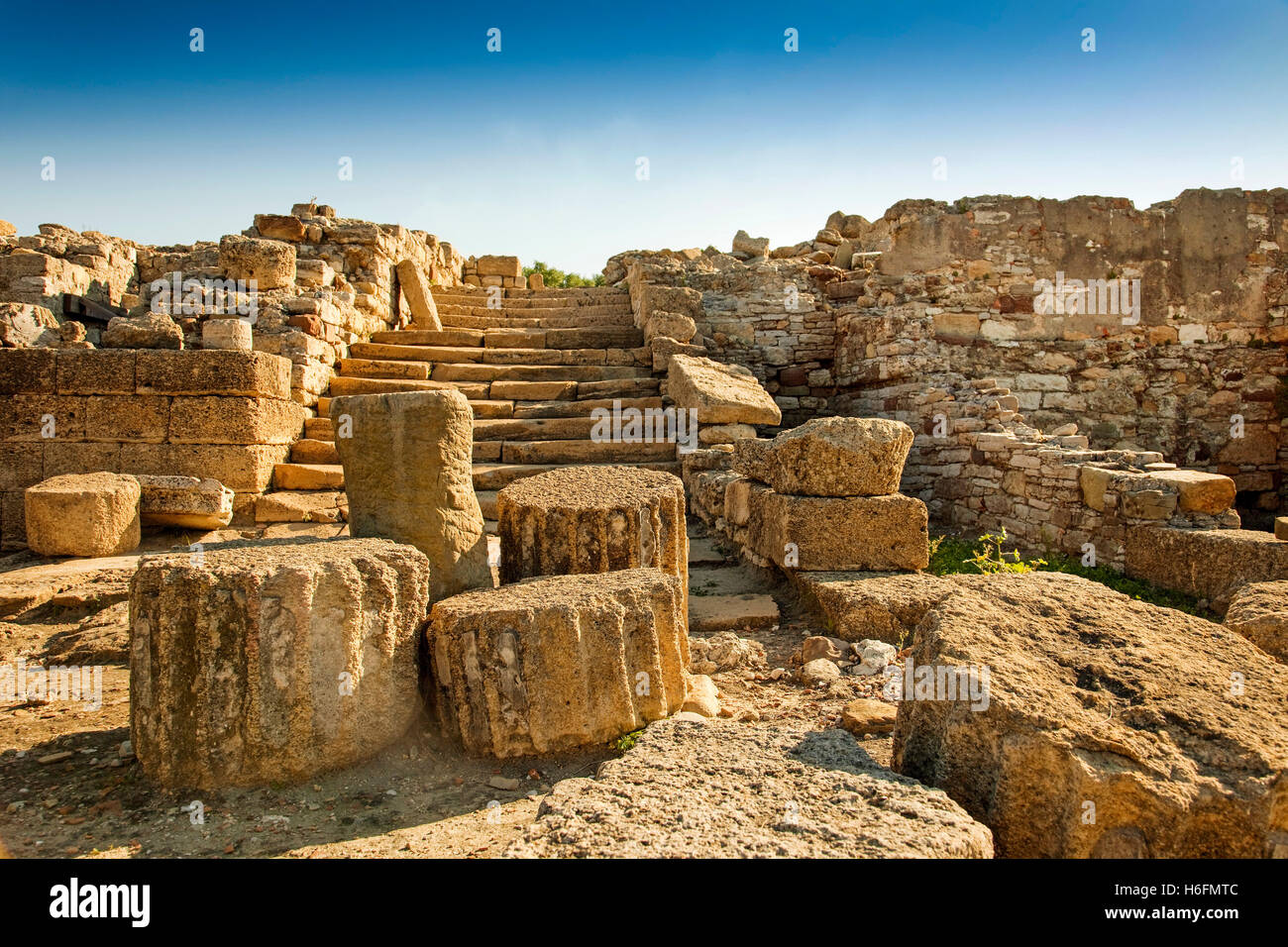 Carteia Archeological Site 7th century BC. includes remains from the ...