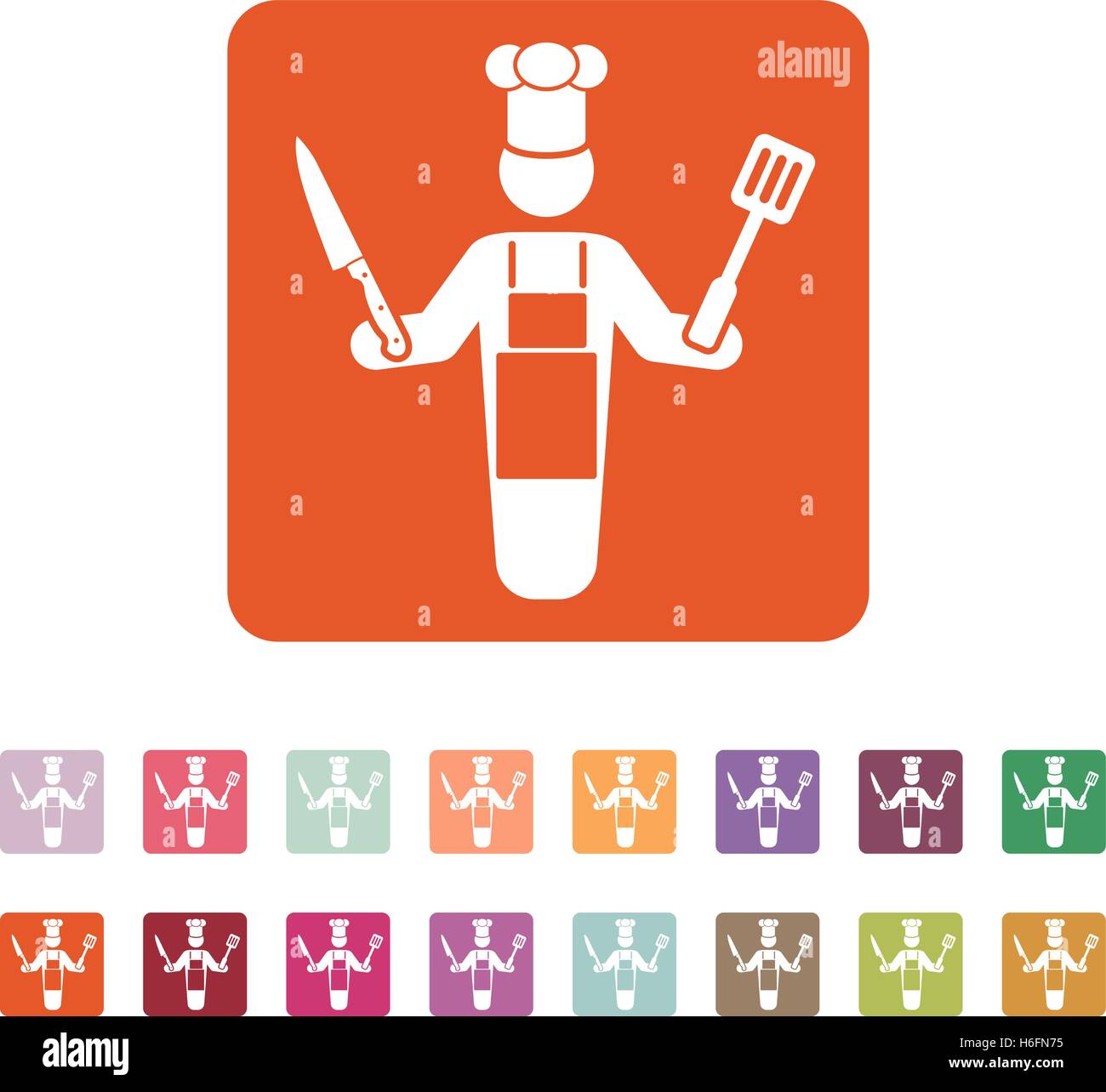 Chefs Hat Chef Pictogram Silhouette High Resolution Stock Photography ...