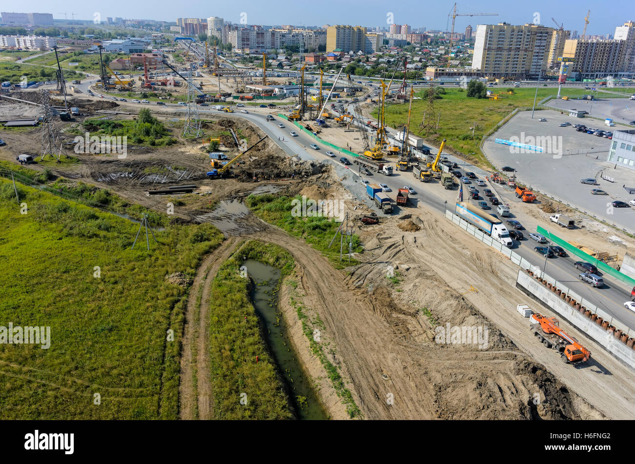 Bypass construction hi-res stock photography and images - Alamy