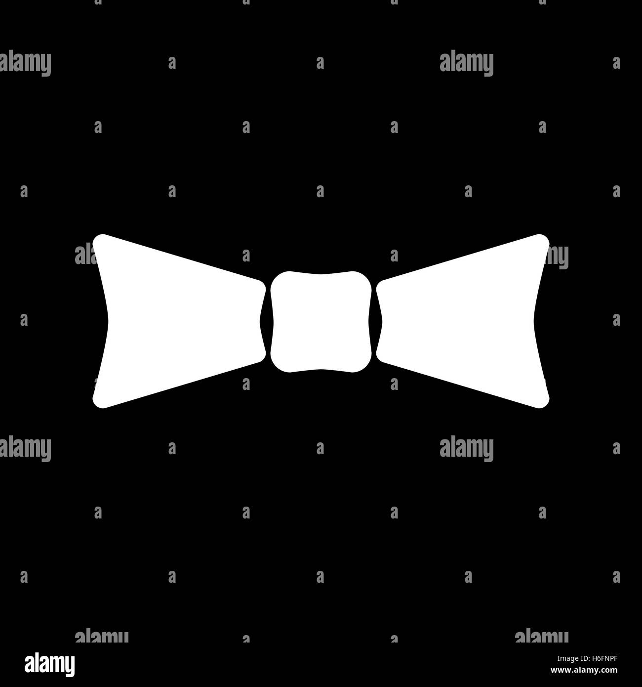 The bow tie icon. Bow tie symbol. Flat Vector illustration Stock Vector ...