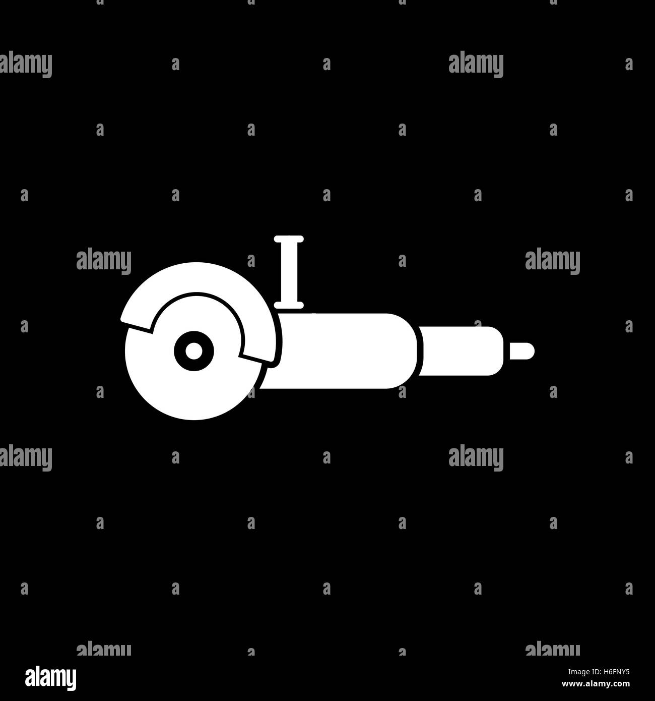 The grinder icon. Grinder symbol. Flat Vector illustration Stock Vector ...
