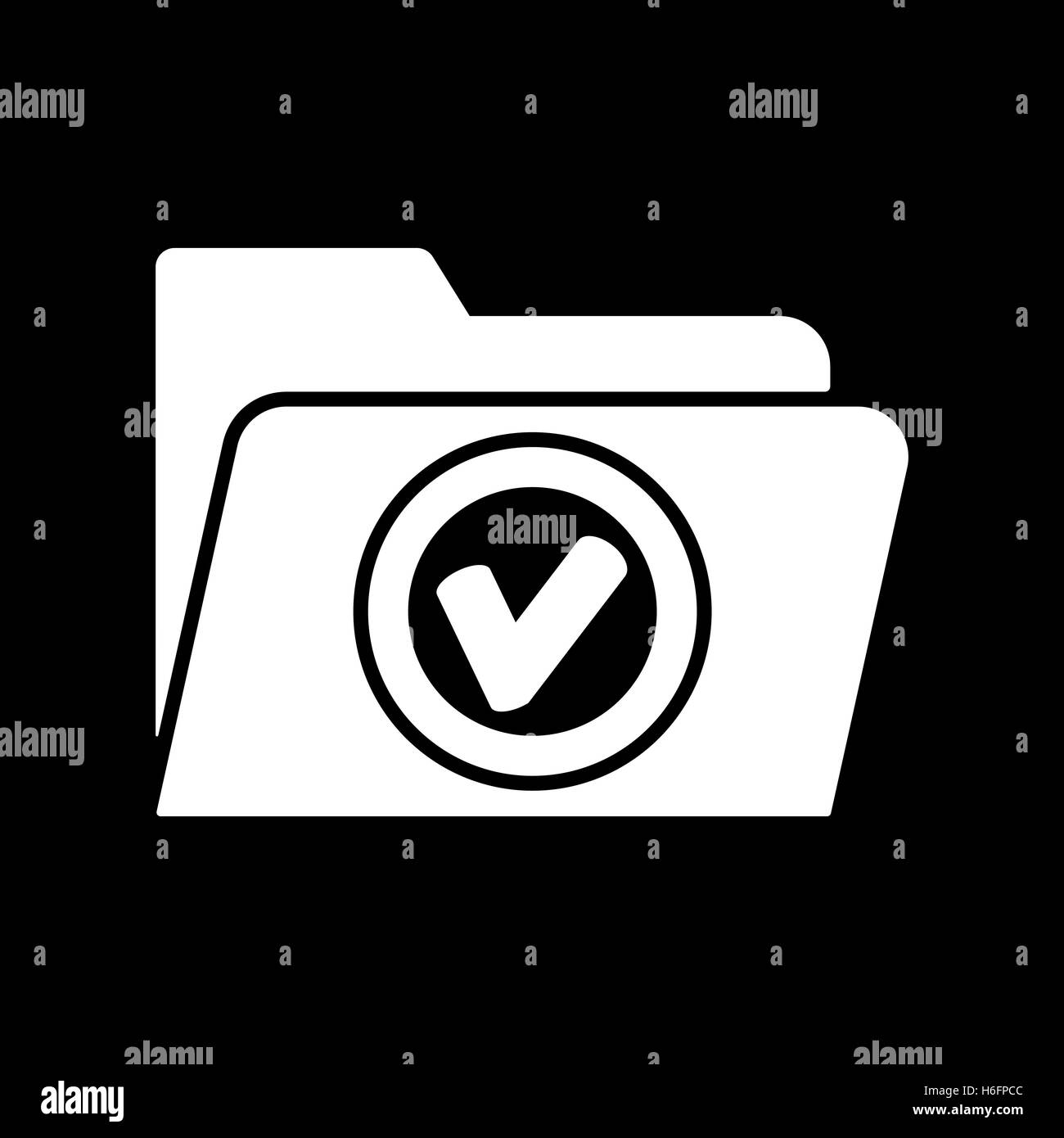 Folder file document info Black and White Stock Photos & Images - Alamy