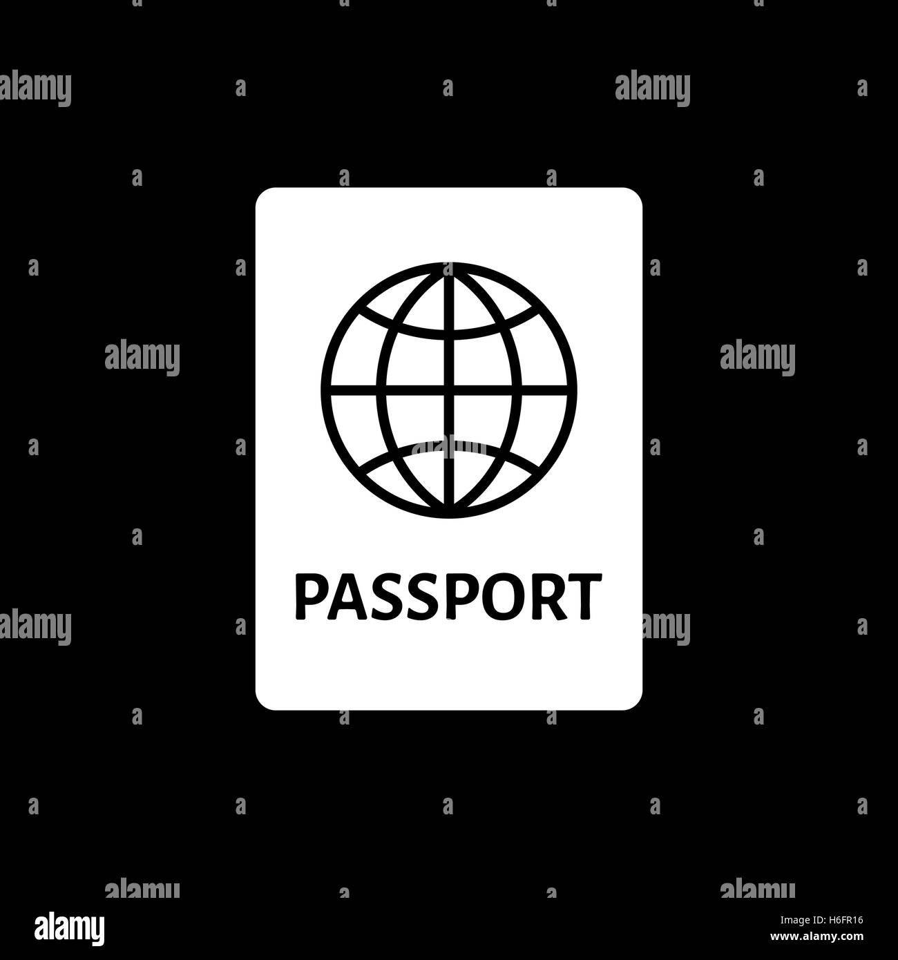 Passport front Black and White Stock Photos & Images - Alamy