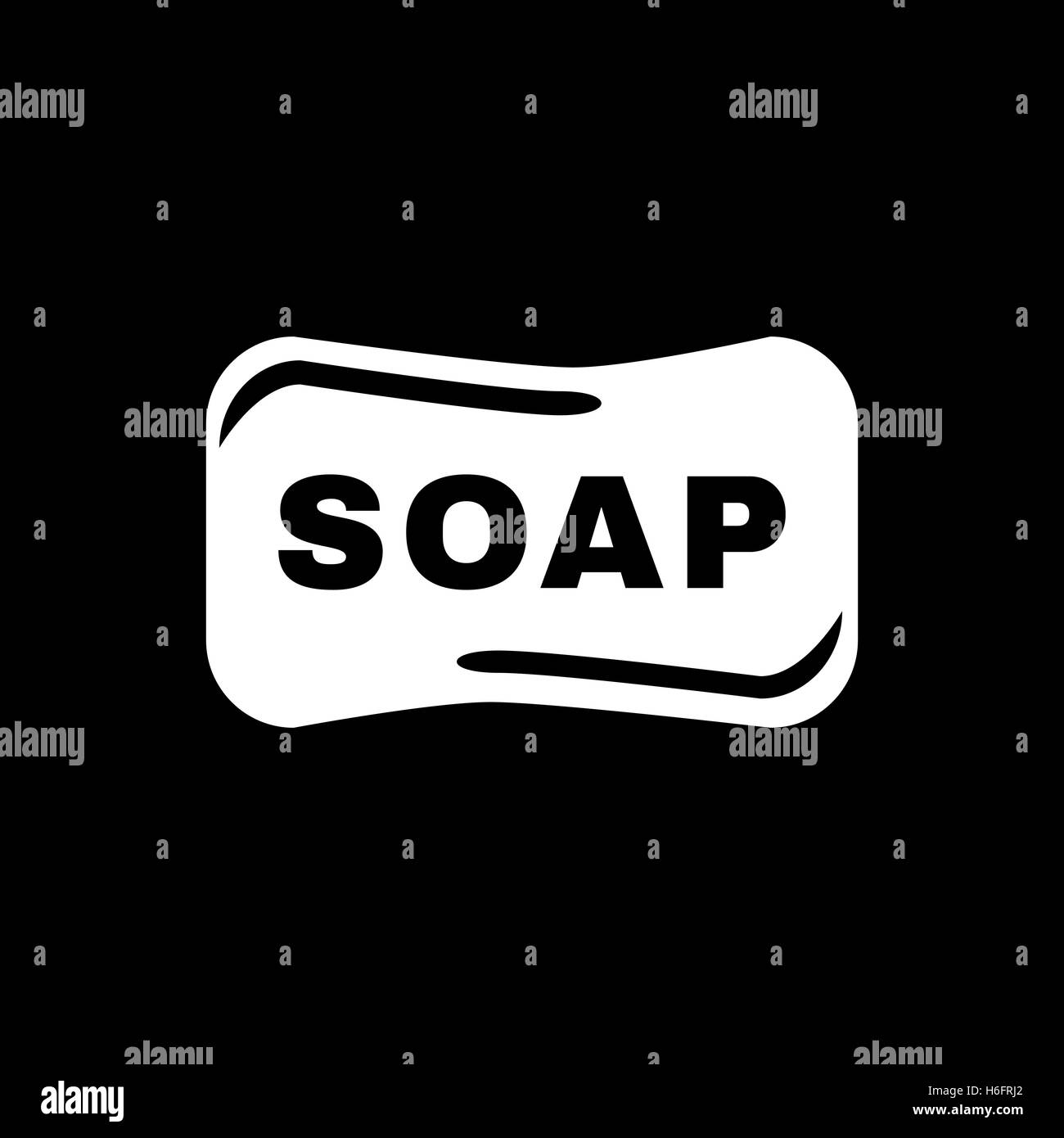 The soap icon. Soap symbol. Flat Vector illustration Stock Vector Image ...